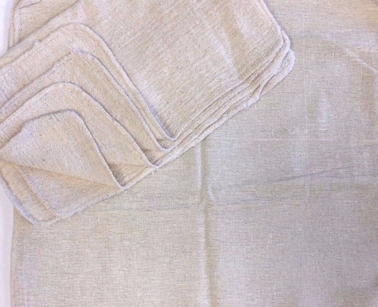 Natural Shop Towels / Mechanics Rags / Shop Rag / Oil Change Rag ...