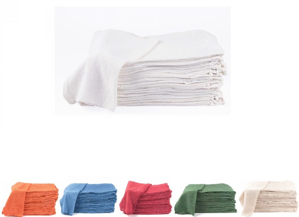Natural Shop Towels / Mechanics Rags / Shop Rag / Oil Change Rag 18×18 ...